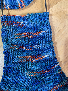 Ravelry: Crossroads Socks pattern by Kristina Kerchief