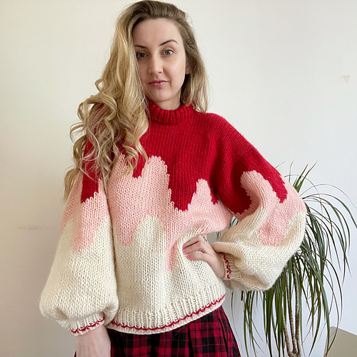 Ravelry: Get A Drip Sweater pattern by Mia