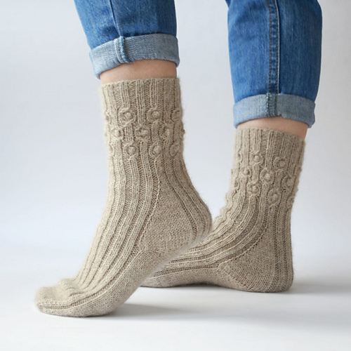 Ravelry: Tudor Socks pattern by Anya Zhiltsova