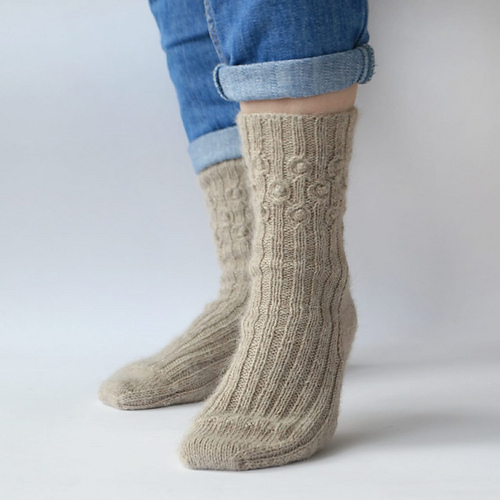 Ravelry: Tudor Socks pattern by Anya Zhiltsova