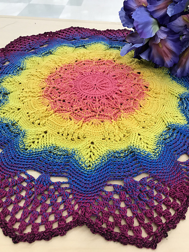 Ravelry: Carousel Mandala CAL pattern by Anna Nilsson