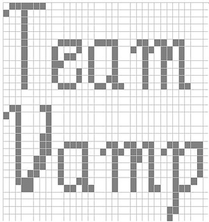 Ravelry: Team Vamp Chart pattern by April Clemmons
