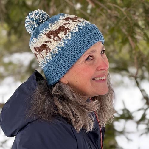 Ravelry: Solstice Horse Hat pattern by Melissa Burke