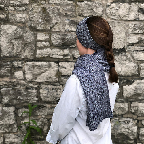 Ravelry: Celtic Roots Scarf pattern by Melissa Burke