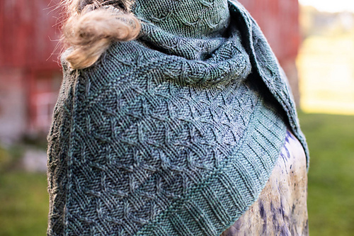 Ravelry: Winterwork Shawl pattern by Melissa Burke
