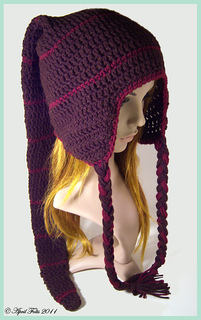 Ravelry: Goblin Earflap Hat pattern by April Draven