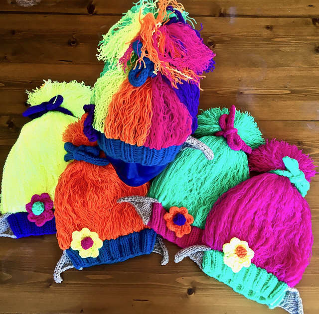 Ravelry: Coiffed Goblin Hat pattern by Apryl Z Anderson