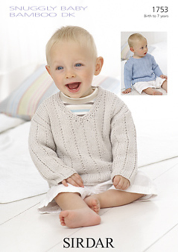 Ravelry: Sirdar 1753, Snuggly Baby Bamboo DK - patterns