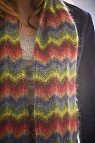 Ravelry: Spectrum Scarf pattern by Beverly Roberts
