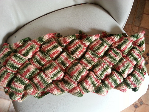 Ravelry: Entrelac Knit Cowl pattern by Marly Bird