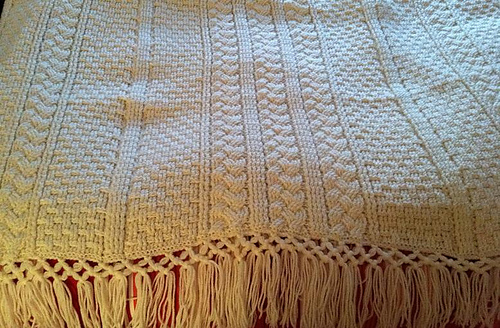 Ravelry: Aran Afghan pattern by McCall Pattern Company