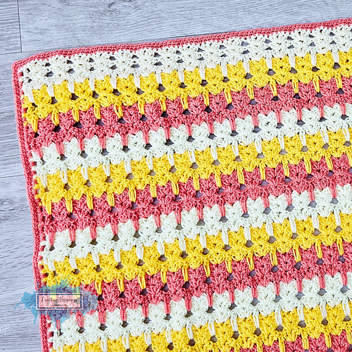 Ravelry: 3in1 Calico Cat Baby Blanket pattern by Crafting Happiness