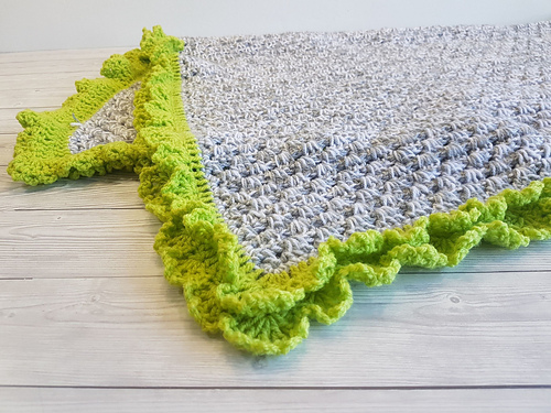 Ravelry: Spring Vibes Baby Blanket pattern by Crafting Happiness