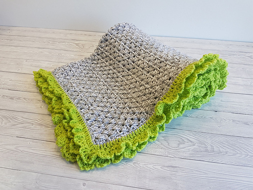 Ravelry: Spring Vibes Baby Blanket pattern by Crafting Happiness
