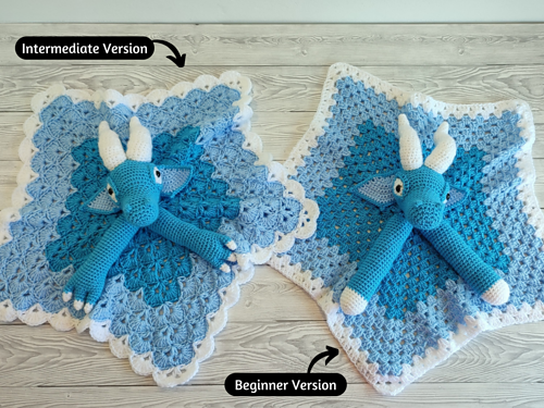 Ravelry: Blizzard The Ice Dragon Lovey Blanket pattern by Crafting ...