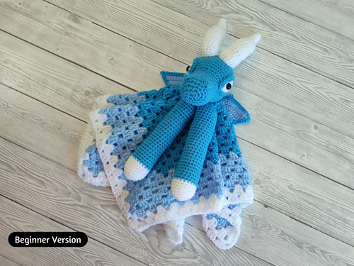Ravelry: Blizzard The Ice Dragon Lovey Blanket pattern by Crafting ...