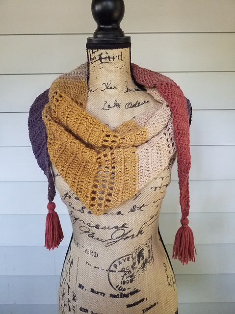 Ravelry: AridayCrochet's Lexington Shawlette n' Scarf