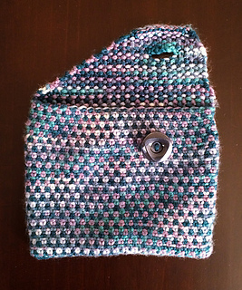 Ravelry: Linen stitch notions bag pattern by Arminty Carson