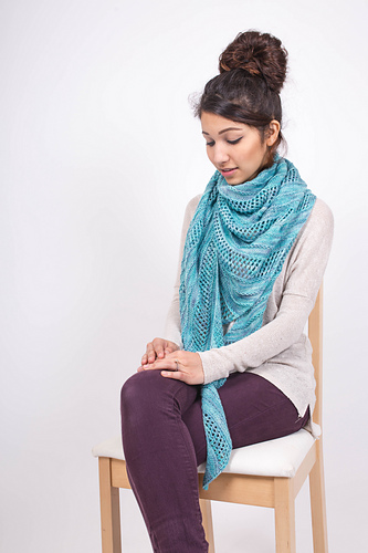 Ravelry: Caprius Shawl pattern by Francoise Danoy