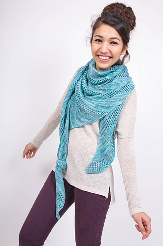 Ravelry: Caprius Shawl pattern by Francoise Danoy