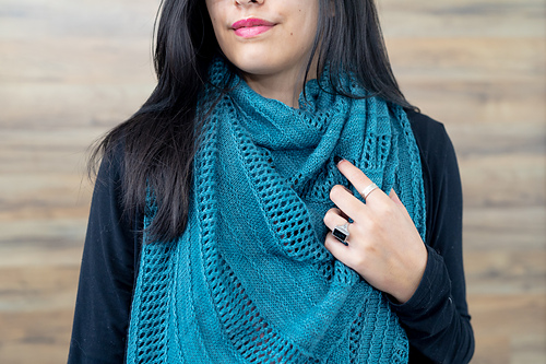 Ravelry: Caprius Shawl pattern by Francoise Danoy
