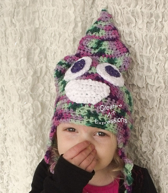 Ravelry: Unicorn Poop Emoji Hat pattern by Sapphire C