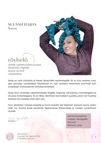 Ravelry: Senja pattern by Sari Ojalehto