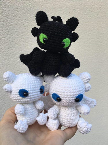 Ravelry: Chibi Dragons pattern by ArtisticDolls Crochet