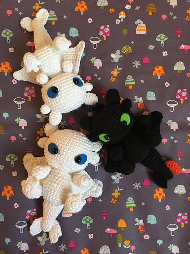 Ravelry: Chibi Dragons pattern by ArtisticDolls Crochet