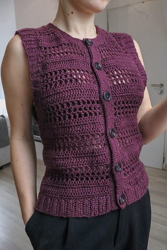 Ravelry: Bari Vest pattern by Markéta Videcká