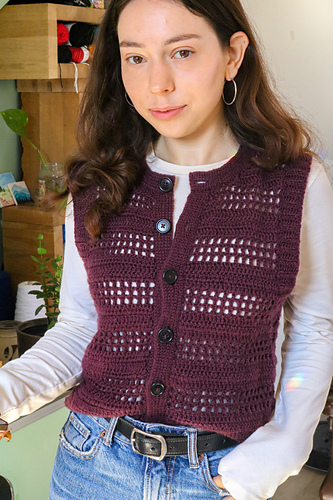 Ravelry: Bari Vest pattern by Markéta Videcká