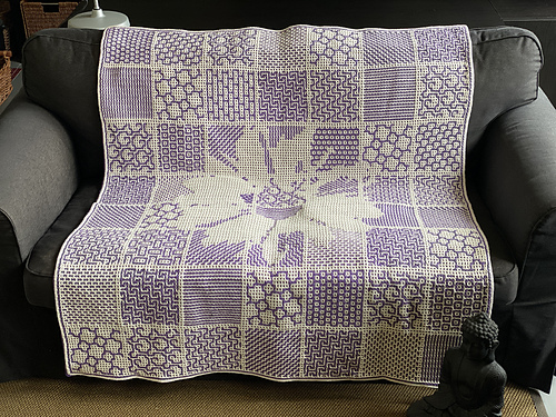 Ravelry: Astrid's Zentangle blanket pattern by Astrid Schandy