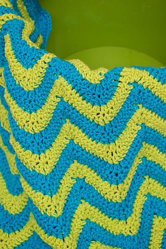 Ravelry: Fusion Ripple Blanket pattern by Ashley Leither