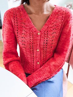 Ravelry: Lacy Day Cardigan pattern by Yeon Hwa Lee