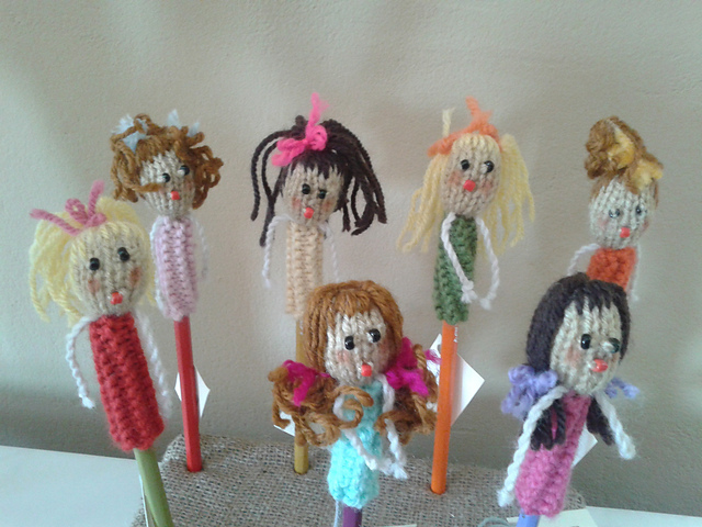 Ravelry: Athele's Pencil Dolls