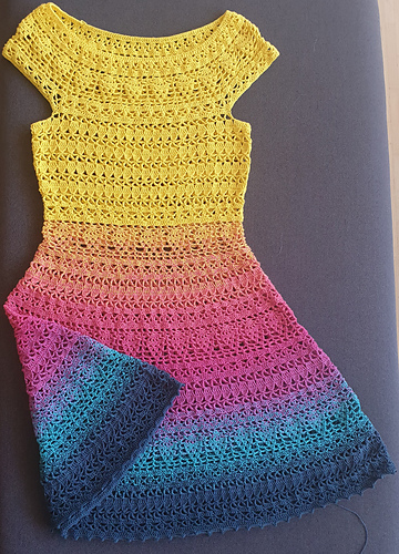 Ravelry: Dress "Kelly" pattern by Gala Zarubina