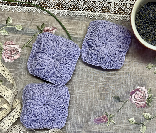 Ravelry: Lavender Sachet and Pot pourri Bag pattern by Sue Stapleton