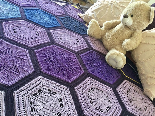 Ravelry: The Secret of the Dragonfly Blanket pattern by Sue Stapleton