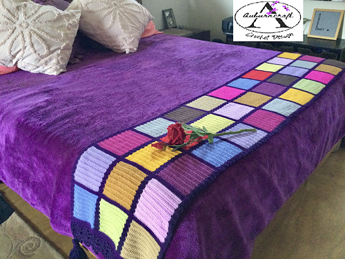 Ravelry: Remembering Grandma Bed Scarf pattern by Sue Stapleton