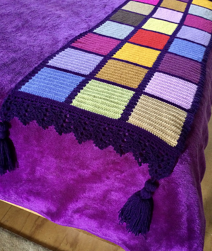 Ravelry: Remembering Grandma Bed Scarf pattern by Sue Stapleton