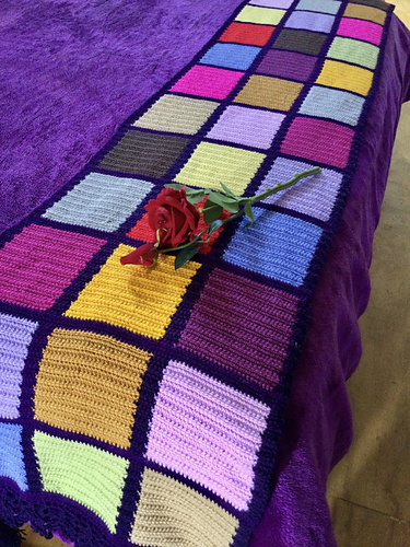 Ravelry: Remembering Grandma Bed Scarf pattern by Sue Stapleton