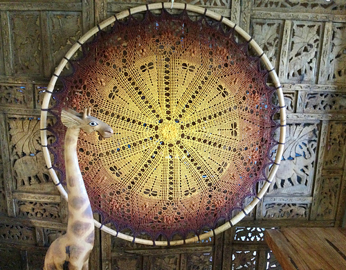 Ravelry: Dragonflies For Dee Wall Hanging pattern by Sue Stapleton