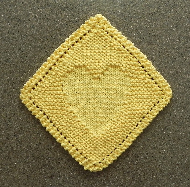 Ravelry: Diagonal Heart Grandmother's Favorite pattern by Aunt Susan