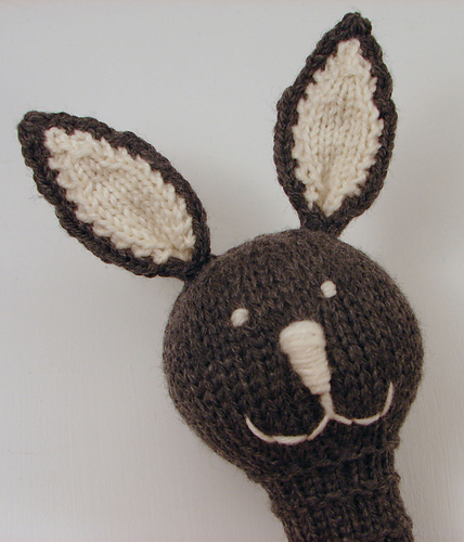 Ravelry: Bunny Rattle pattern by Emily Kintigh