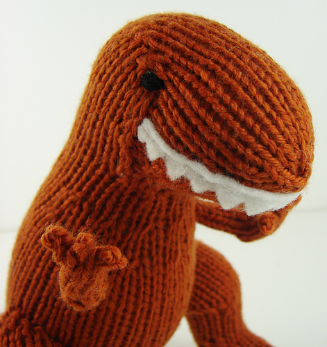 Ravelry: Tyrannosaurus Rex pattern by Emily Kintigh