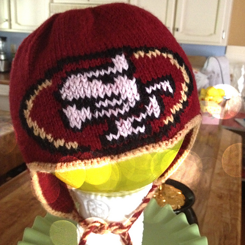 Ravelry: 49ers logo pattern by Estefania Vidal