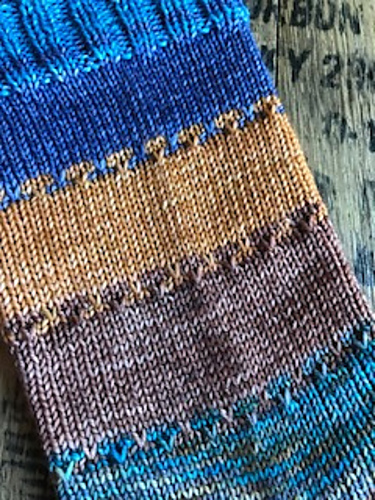 Ravelry: Scrappy Pappy Socks pattern by LJ Stone