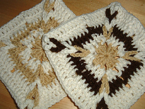 Ravelry: Chain Link Square pattern by Cylinda D. Mathews