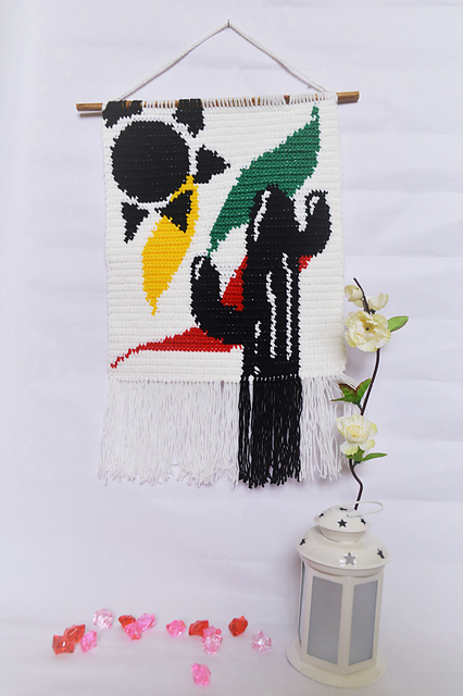 Ravelry: Wall Hanging Cactus pattern by Elena Avramenko