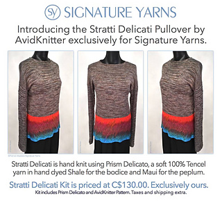 Ravelry: Stratti Delicati pattern by Avid Knitter